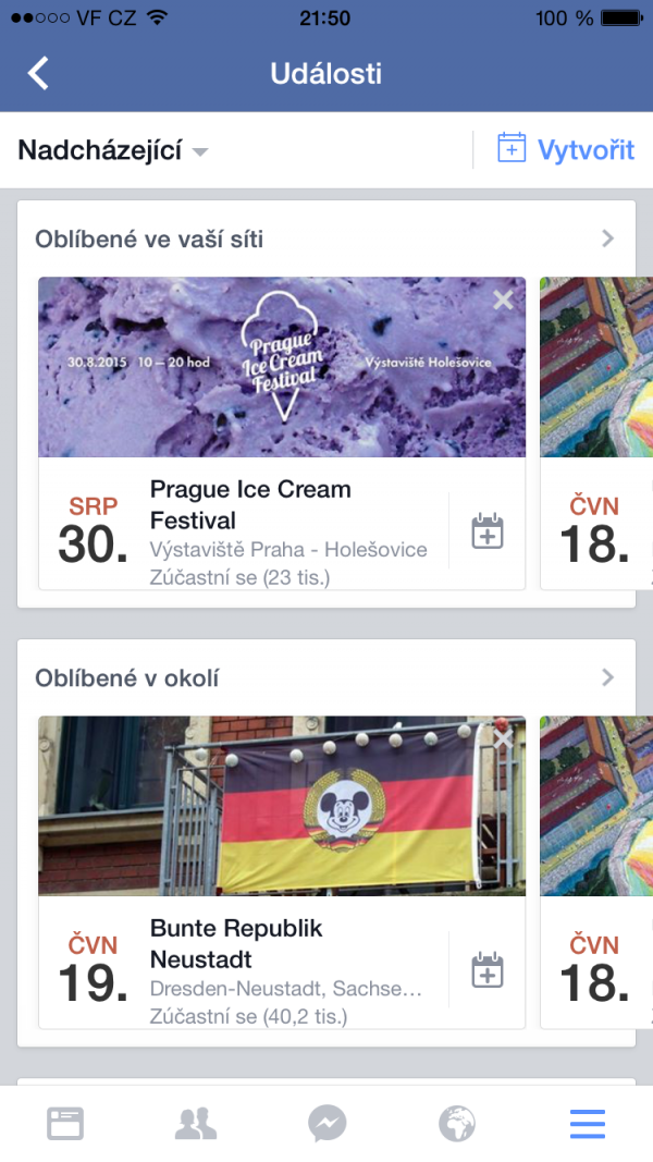 Mobilní aplikace Facebooku | Základní informace